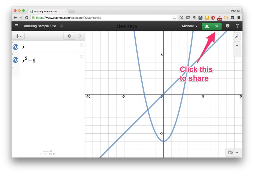 11 Desmos Challenges: Saving and Sharing (#9) – Reason and Wonder